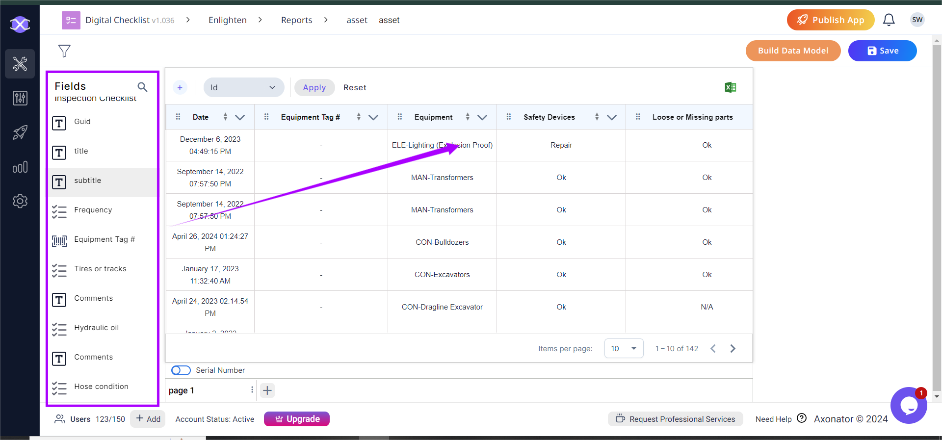 How to Create a Tabular/Excel Report?