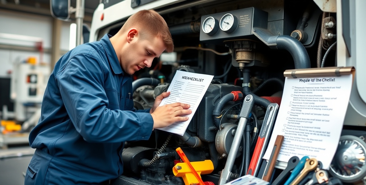 Truck Maintenance Checklist