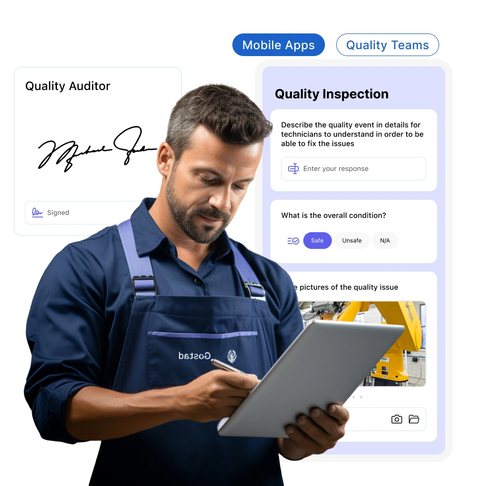 Quality Control Checklist App – Ensure High Quality Standards | Axonator